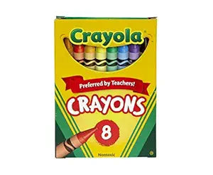 CRAYOLA® 8 ct. - Tuck Box Crayons Case 144 Unit 12 — Carib Island Trading