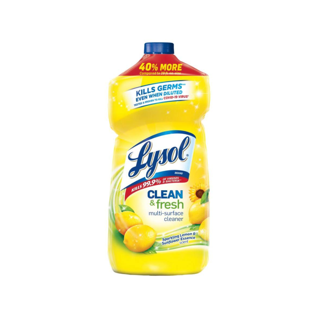 LYSOL® Clean & Fresh Multi-Surface Cleaner - Pourable Sparkling Lemon ...