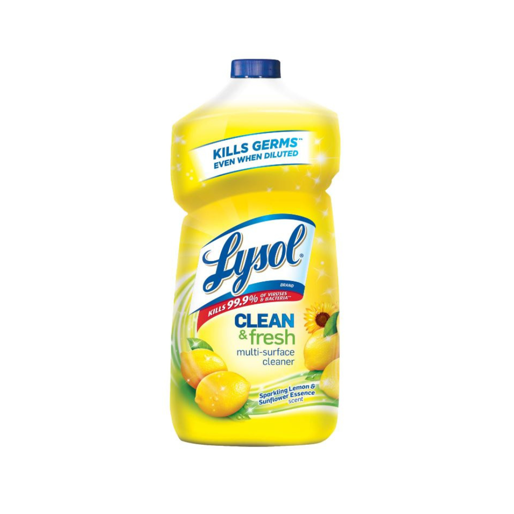 LYSOL® Clean & Fresh Multi-Surface Cleaner - Pourable Sparkling Lemon ...